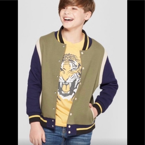 art class | Jackets & Coats | Boys Varsity Long Sleeve Fashion Jacket ...